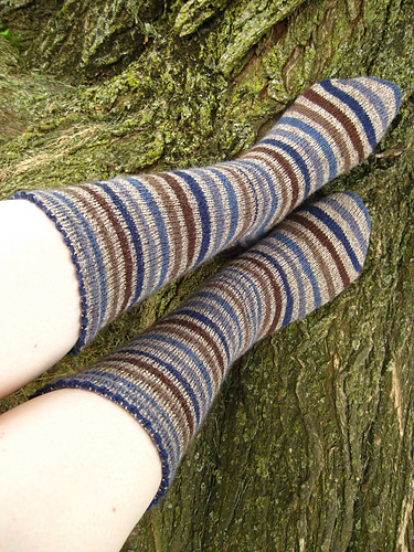 Ravelry: takdpm's Basic Toe-Up Socks With a Heel Flap
