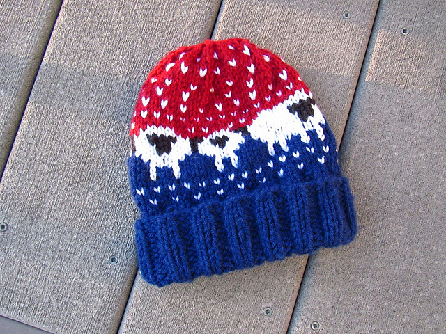 Ravelry: takdpm's Americana Baa-ble Baby Hat