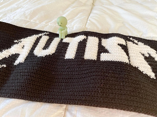 Ravelry: Autism Metallica font tapestry pattern by Tallupa Star