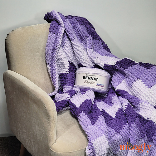 Ravelry: Corner to Corner Tunisian Pixel Blanket pattern by Tamara Kelly