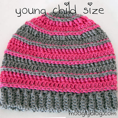 Ravelry: Sweet Striped Crochet Hat pattern by Tamara Kelly