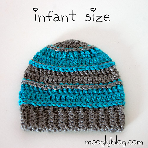 Ravelry: Sweet Striped Crochet Hat pattern by Tamara Kelly