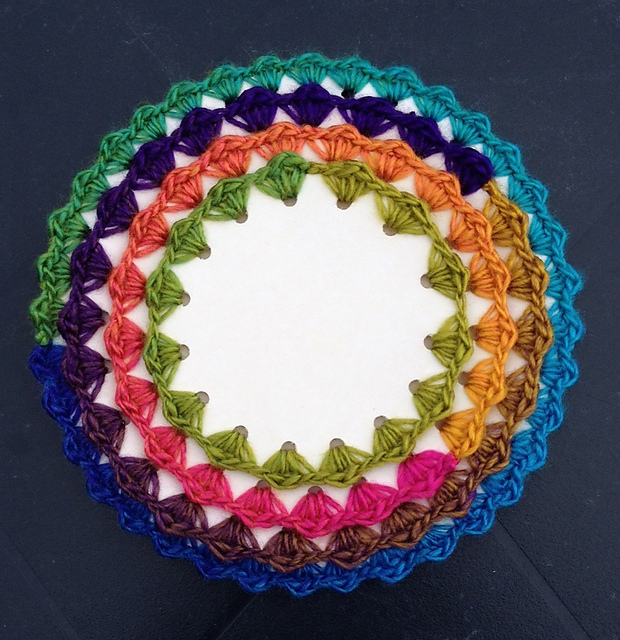 Ravelry: Paper Plates with Crocheted Edging pattern by Tami Samuelov