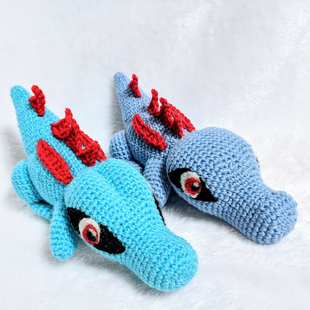 Ravelry: Totodile Amigurumi pattern by Casey gibbons