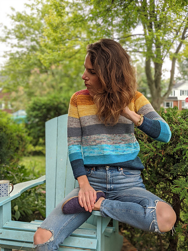 Ravelry: Rock It Tee DK pattern by Tanis Lavallee