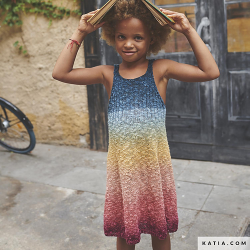 Ravelry: 8037-466 Girl's Dress pattern by Fil Katia