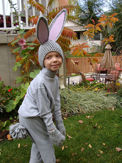 Ravelry: child's crochet bunny costume pattern by Taralee Duffin