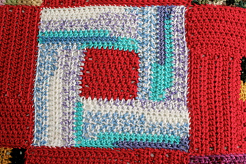 Ravelry: Spunky Squares One-Stitch Afghan pattern by Taralee Duffin