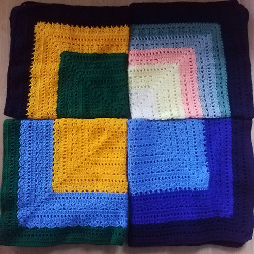 Ravelry: Romantic Square Blanket pattern by Martina Supova