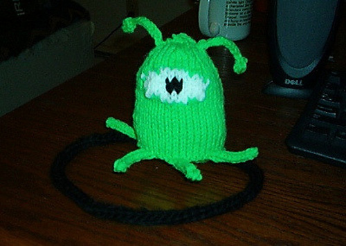 Ravelry: Brain Slug pattern by TChemGrrl