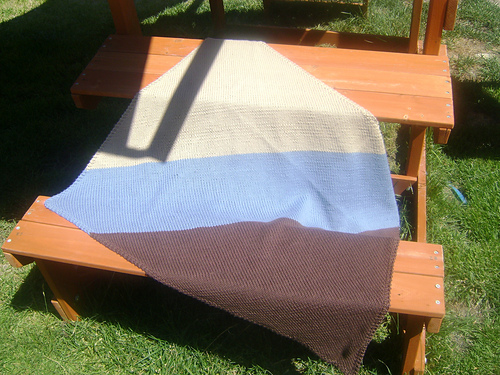 Ravelry: Stockinette Baby Blanket pattern by Tara Delp