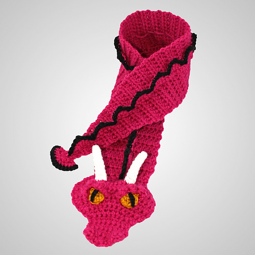 Ravelry: Dragon Scarf pattern by Joni Memmott / BriAbby