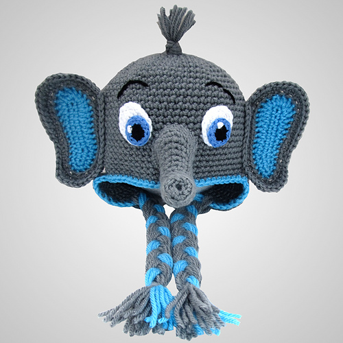 Ravelry: Elephant Hat pattern by Joni Memmott / BriAbby