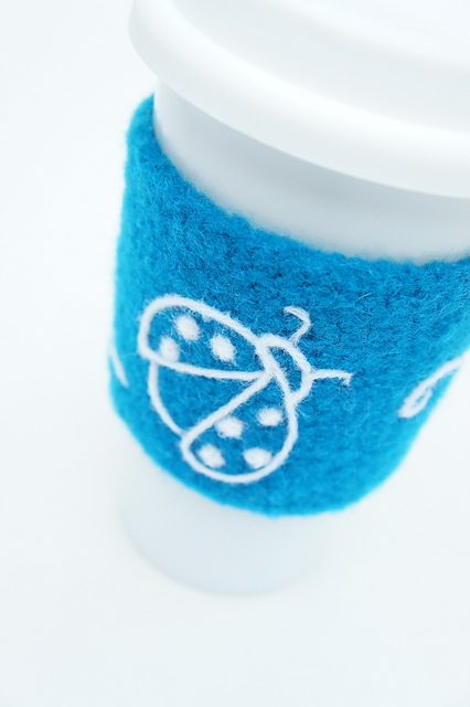 Ravelry: Felted Coffee Cuff pattern by Tara Schreyer