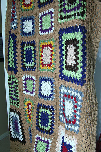 Ravelry: Mosaic Granny 'ghan pattern by Katherine Eng