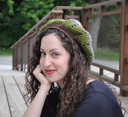 Ravelry: Ripple in the Round Chevron Hat pattern by Eileen Tepper