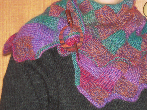 Ravelry: Entrelac Shawl pattern by Teresa Ruocco
