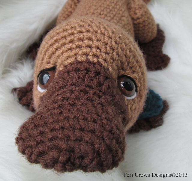 Ravelry: Simply Cute Platypus pattern by Teri Crews