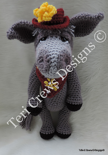 Ravelry: Simply Cute Donkey pattern by Teri Crews