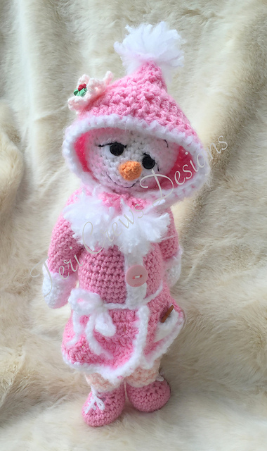 Ravelry: Cute Snowgirl pattern by Teri Crews