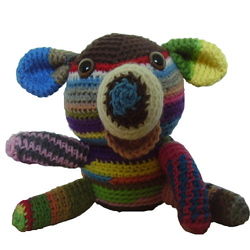 Ravelry: Amigurumi Mr. Scrappy, scrap animal pattern by Stacey Trock