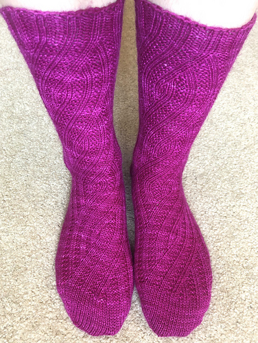 Ravelry: Wave of Change Socks pattern by Jasmine Koski