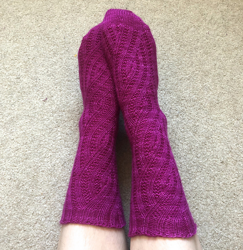 Ravelry: Wave of Change Socks pattern by Jasmine Koski