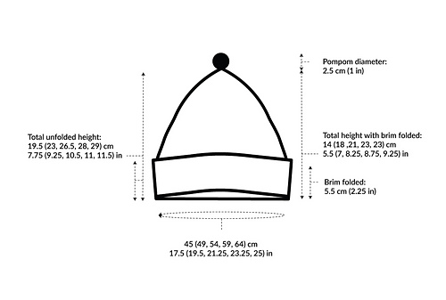 Ravelry: The Tiny Pompom Hat pattern by Teti Lutsak
