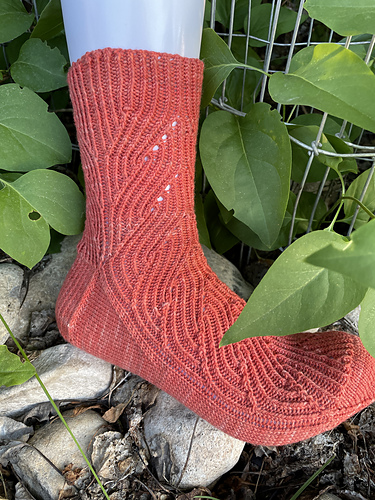 Ravelry: Twist of Fate Socks pattern by Sarah Kain