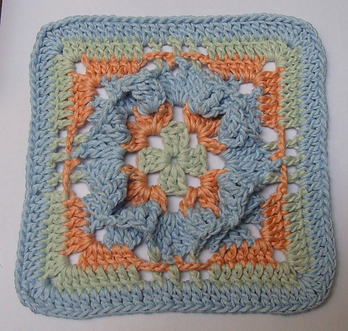 Ravelry: Origami Granny in my Square pattern by Thata Pang