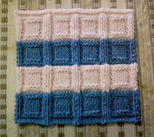 Ravelry: Squares Dishcloth pattern by Love 2 Knit Dishcloths