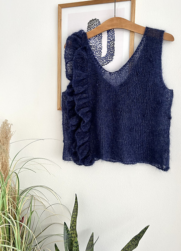 Ravelry: Last Minute Party Top pattern by The Knit is On // Mette ...