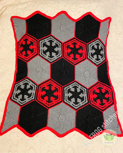 Ravelry: Star Wars Sith Logo pattern by Elizabeth Gray