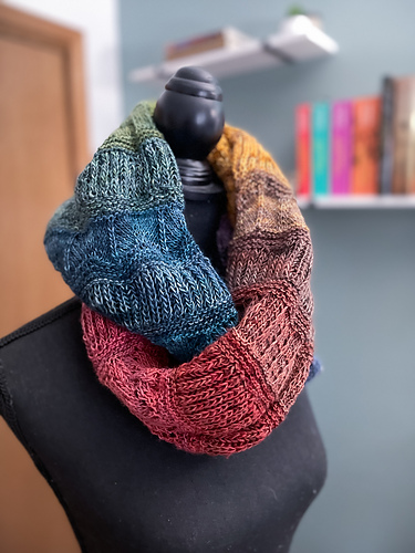 Ravelry: Sleigh All Day Advent Cowl pattern by Allison Stuefer