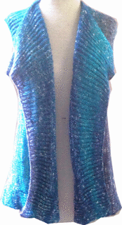 Ravelry: Sideways One Piece Vest pattern by Kathryn Doubrley-The Answer ...