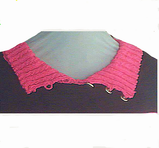 Ravelry: Convertible Collat T pattern by Kathryn Doubrley-The Answer Lady