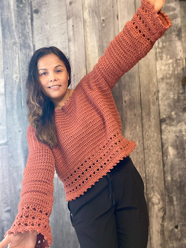Ravelry: Bluebell Pullover pattern by Tanya Johnson | The Cozy Knot