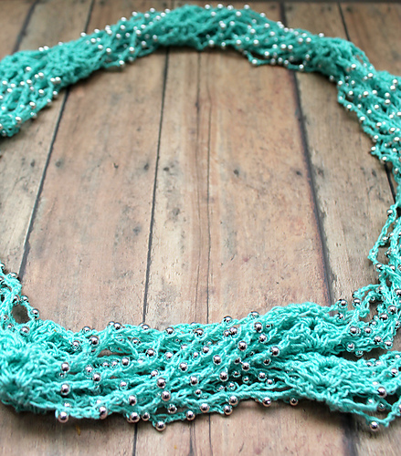 Ravelry: Beaded Crochet Wrap Necklace pattern by Jennifer V. {The Craft ...