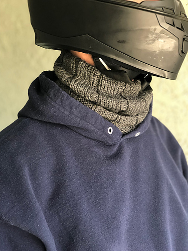 Ravelry: The Eric Cowl pattern by Crazy Sock Lady Designs