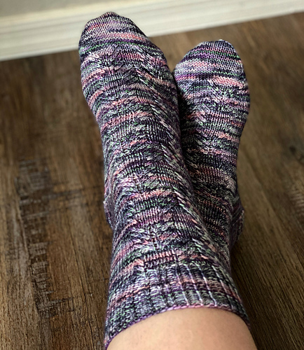 Ravelry: Timeless Arrows Socks pattern by Crazy Sock Lady Designs