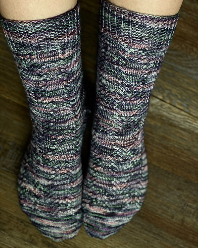 Ravelry: Timeless Arrows Socks pattern by Crazy Sock Lady Designs