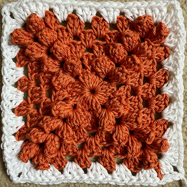 Ravelry: Popcorn Granny Square pattern by The Creative Hook