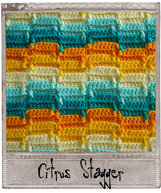 Ravelry: Citrus Stagger pattern by Laura Pavy