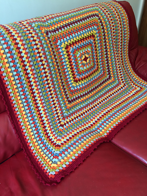 Ravelry: Autumn Granny Square pattern by Emma TheCrochetSwirl