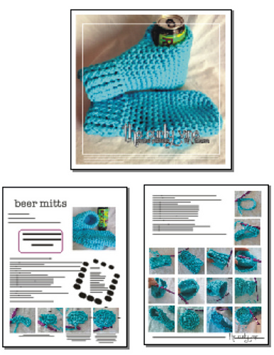 Ravelry: Beer Mitts pattern by Andrea Campbell