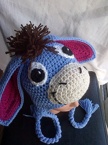 Ravelry: Eeyore Hat pattern by Andrea Campbell