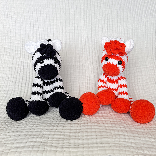 Ravelry: Plush Zebra pattern by Kali Dahle