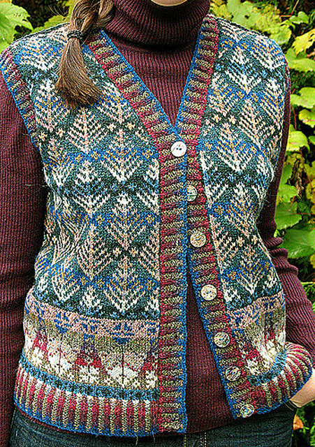 Ravelry: Oregon Vest pattern by Alice Starmore