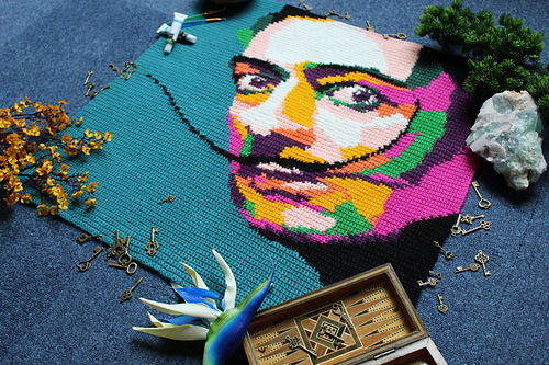 Ravelry: Salvador Dali pattern by Mark Roseboom