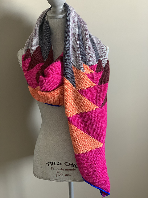 Ravelry: theirmama4sure's Modular Inlay Wrap
